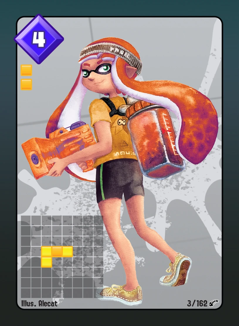 Arty Siege - A Tableturf Fanart Collab