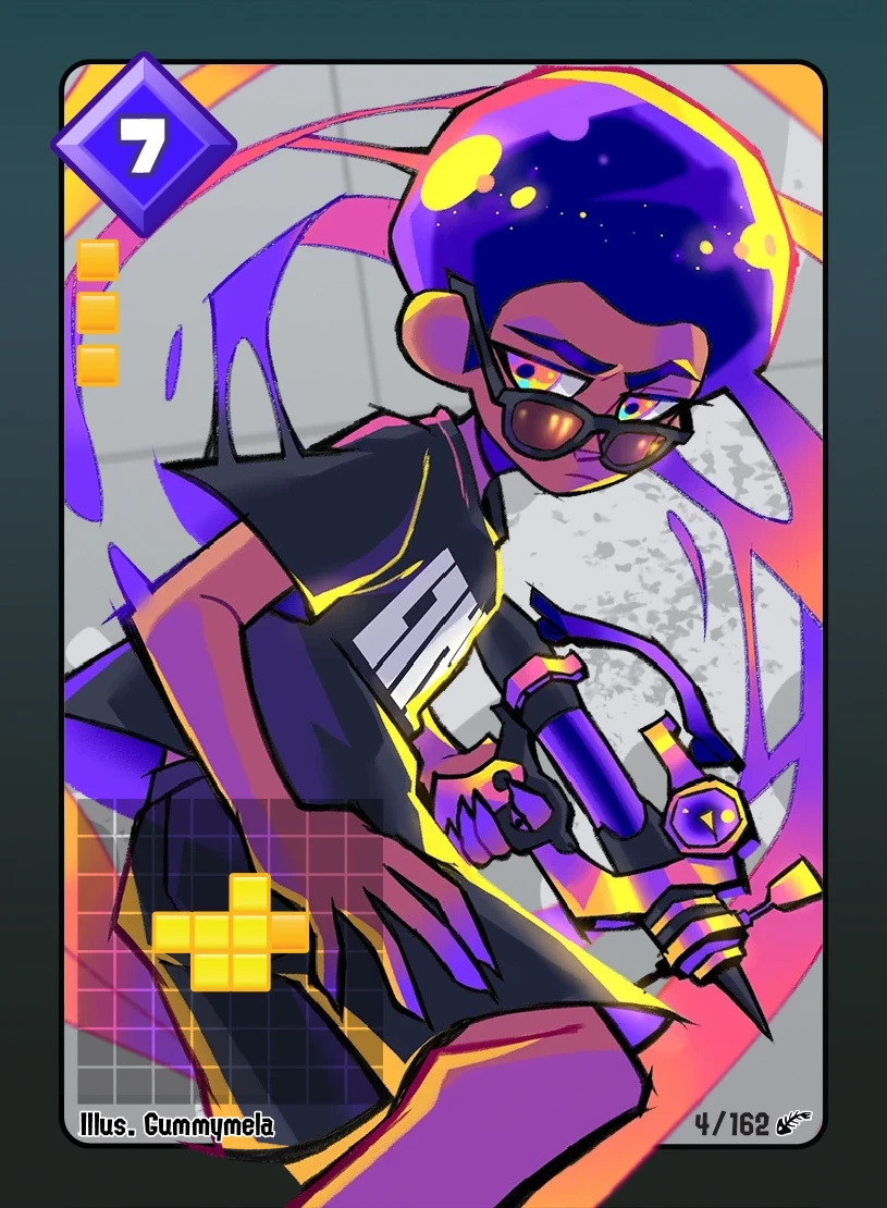 Arty Siege - A Tableturf Fanart Collab